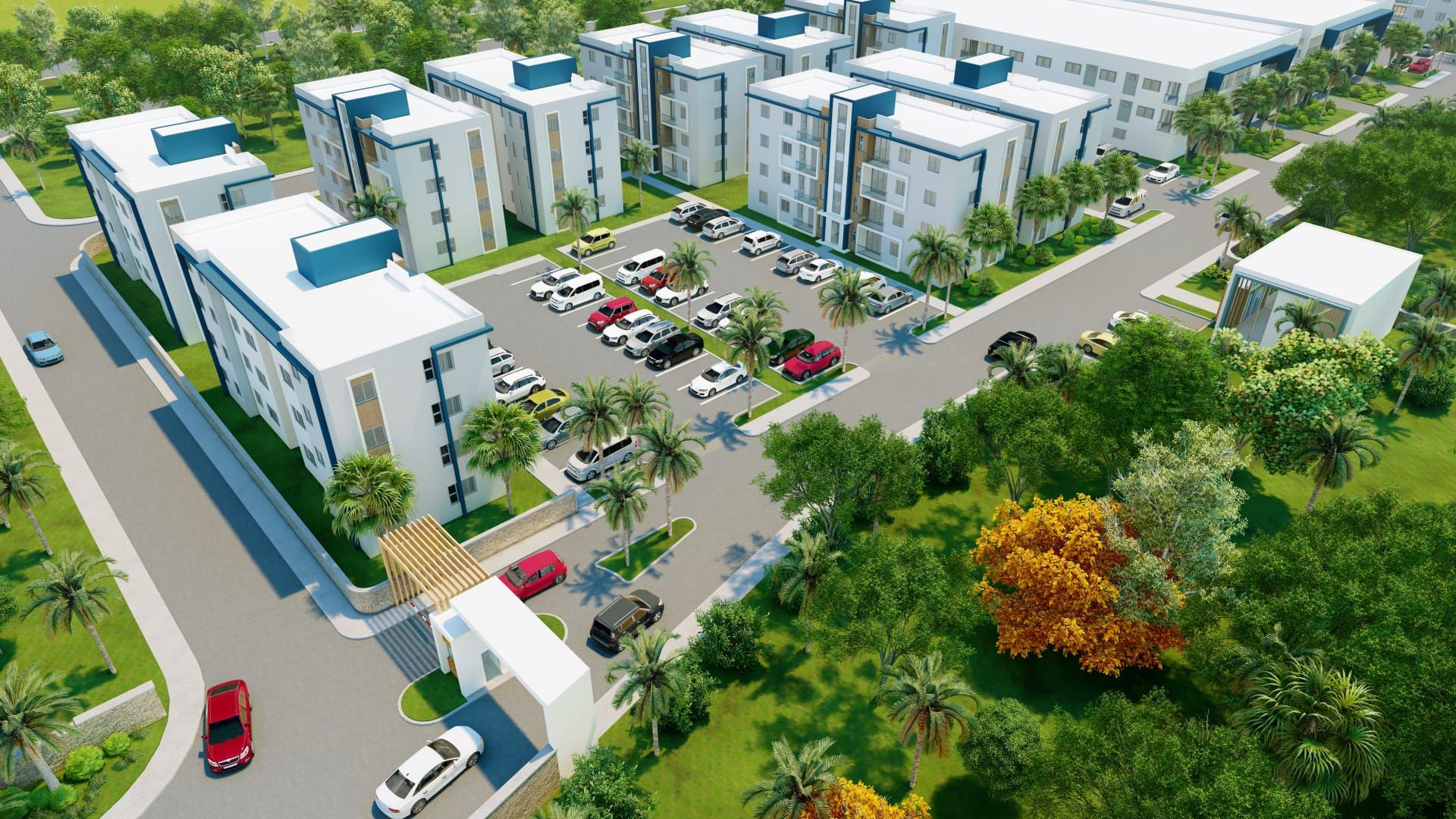 Modern affordable 2-3 bedroom condos Sosúa Los Castillos Residencial ...